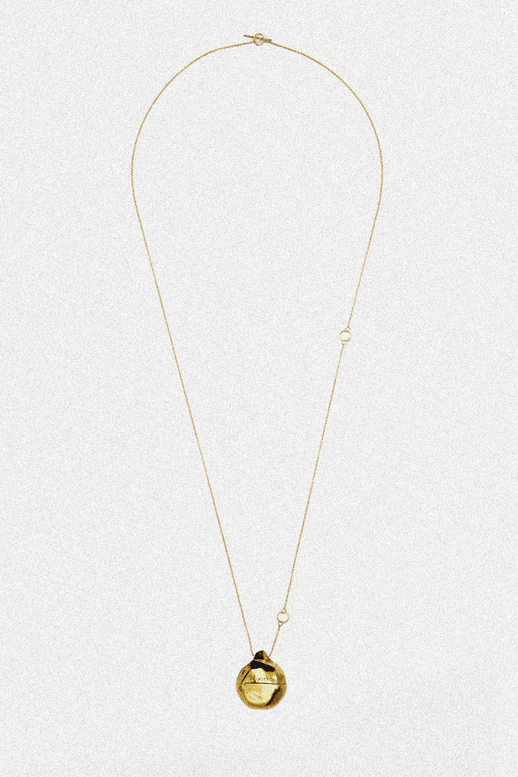 Solid perfume jewellery BERGAMOT Brass Gilding(art 1-0006) – TRIP:TYCH